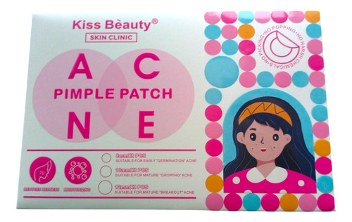 Acné Pimple Parches Antiacné Kiss Beauty - Compra maquillaje al por ...